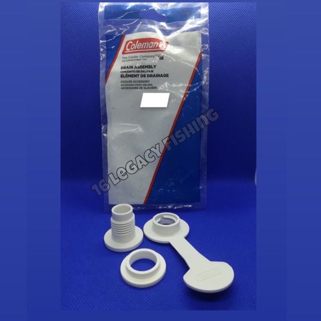 READY STOCK COLEMAN Cooler Replacement Drain Assembly Box Made in USA ...