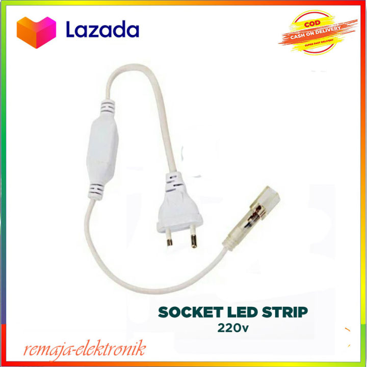 Adaptor Trafo Soket Connector Lampu LED Strip | Lazada Indonesia