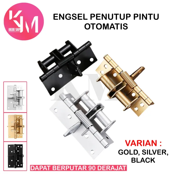 Engsel Pintu Otomatis 90 derajat/Automatic Door Closer Hinges/Engsel ...