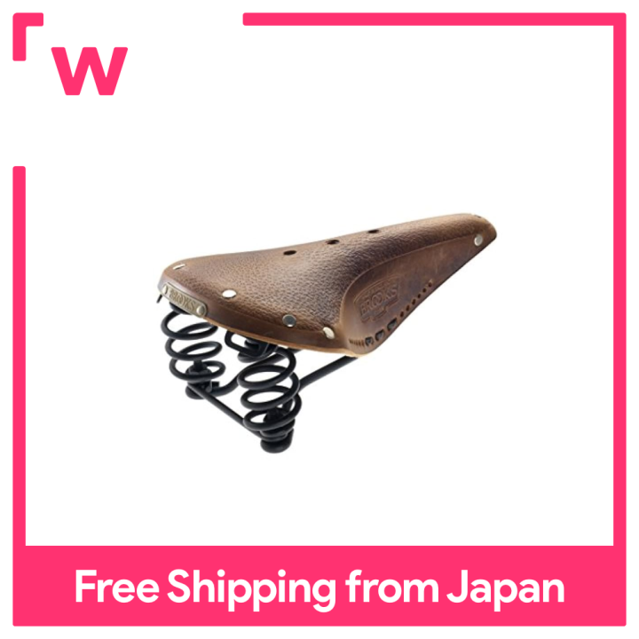 BROOKS Traditional Leather Saddle B17 Aged Model with Spring FLYER AGED ...