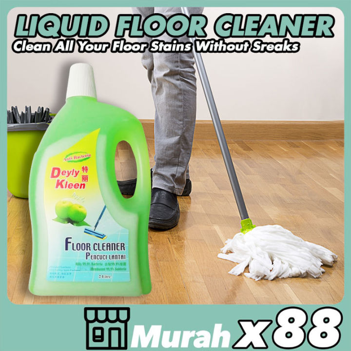 2L Concentrated Detergent Multi Action Liquid Floor Cleaner Apple ...