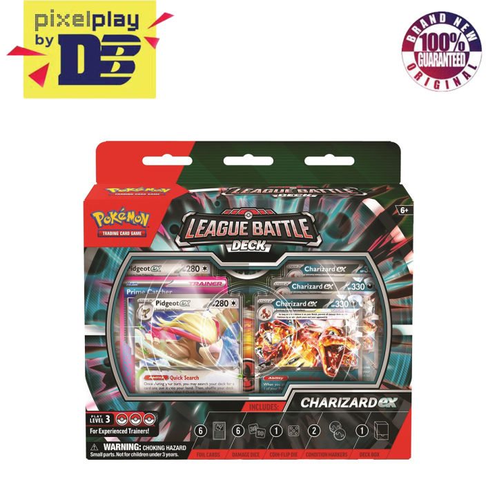 Pokemon Trading Card Game League Battle Deck Charizard Ex (290-85883 ...