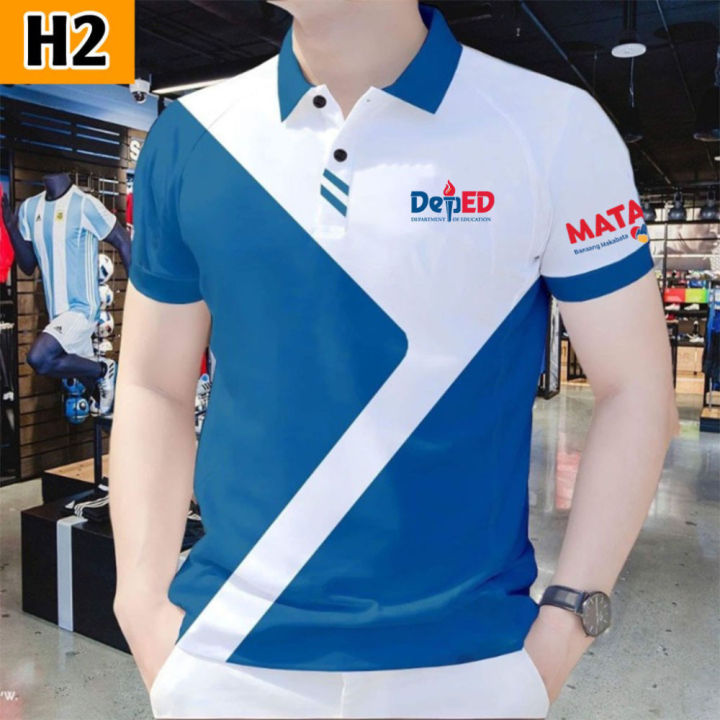 DEPED MATATAG POLO UNIFORM FULL SUBLIMATION POLO SHIRTS FOR MEN WOMEN ...