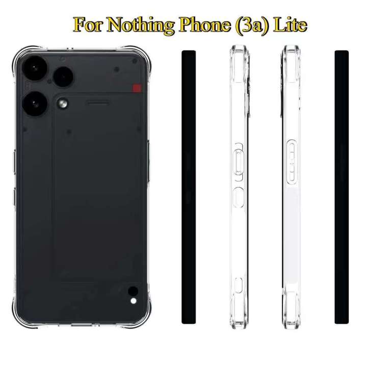Nothing Phone(3a)Lite 5G(ส่งในไทย)เคสTPUใสกันกระแทกแบบคลุมกล้องNothing ...