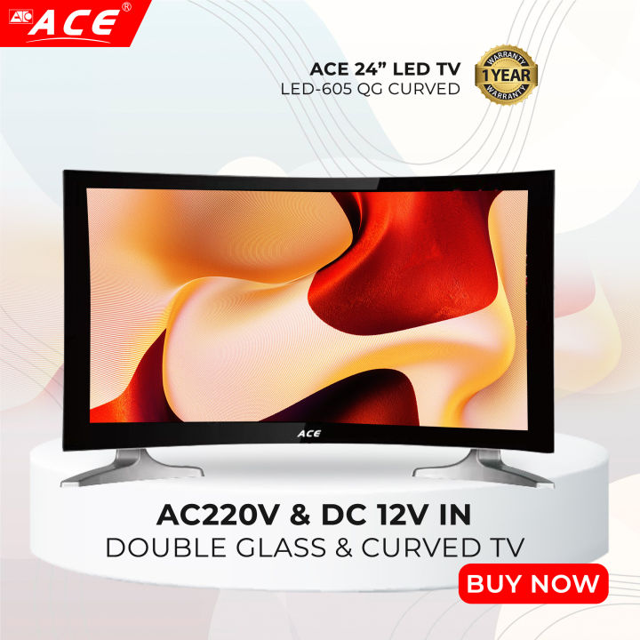 ACE 24" LED-605 Normal-QG Curved TV | Lazada PH