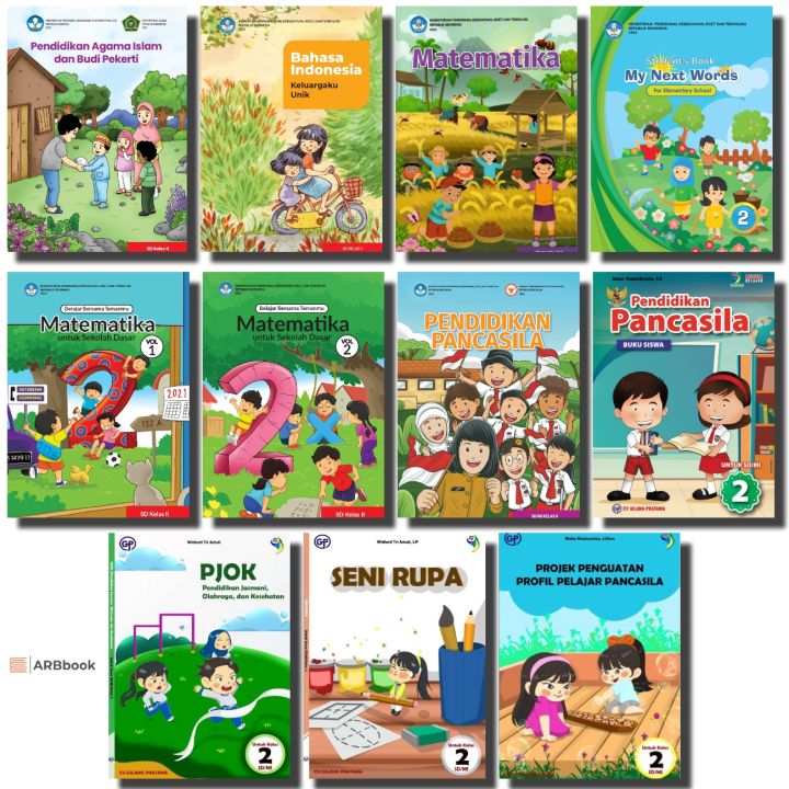 BUKU KURIKULUM MERDEKA KELAS 2 SD / MI | Lazada Indonesia