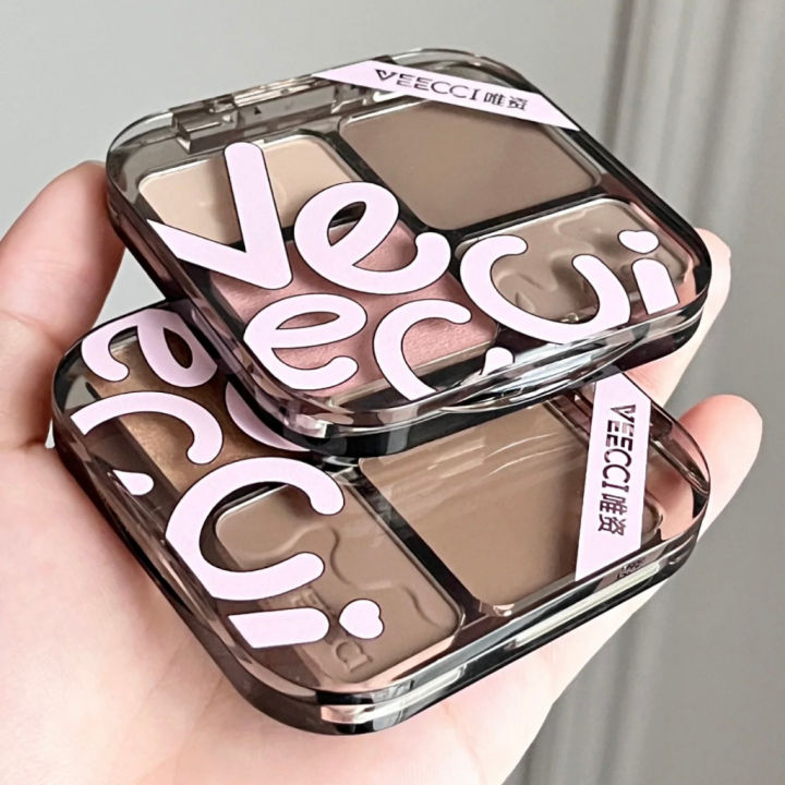 Bảng Phấn Bắt Sáng Và Tạo Khối VEECCI - Tự Nhiên Lâu Trôi Chống Nước 8g ...