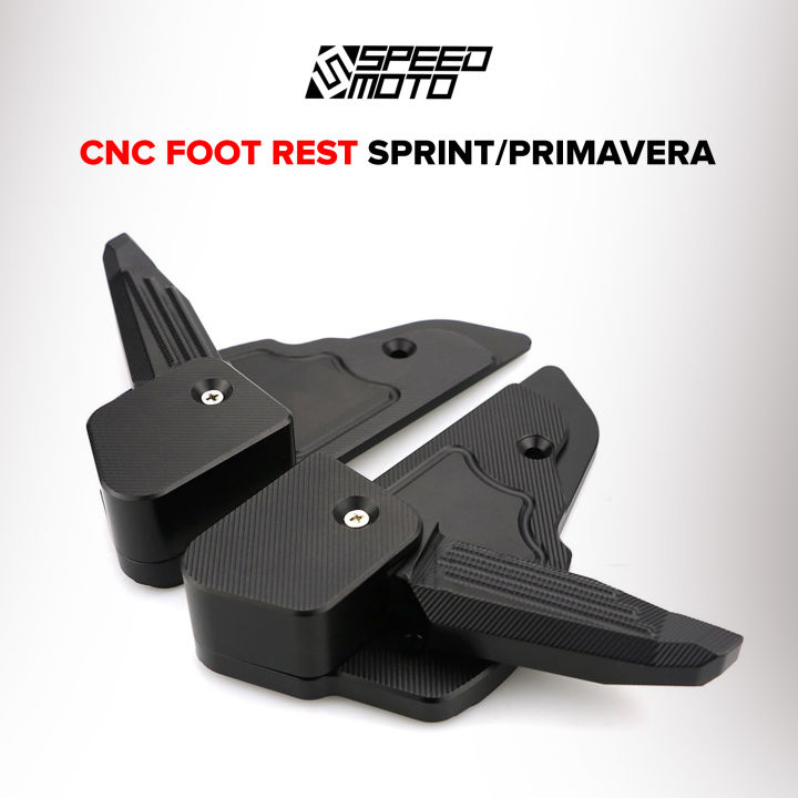 VESPA PRIMAVERA 150CC VESPA SPRINT 150 CNC ALLOY FOOT REST / FOOT STEP ...