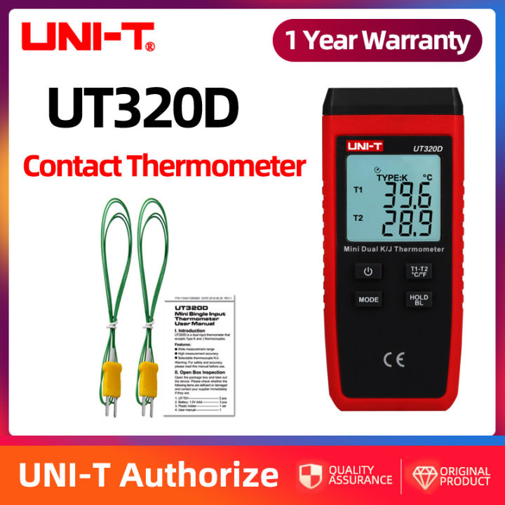 【Available】UNI-T UT320A/UT320D Mini Single Channel Contact Type ...