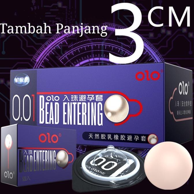 KONDOM OLO SENSATION BEAD ENTERING SILICONE BALL | Lazada Indonesia