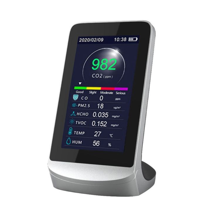 YFTOOLS DM72B Air Quality Monitor Sensor with Wifi and App for Real ...