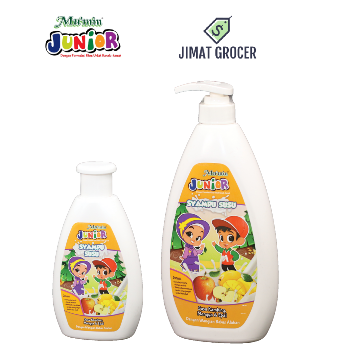 Mu'min Junior Syampu Susu 300ml / 750ml | Lazada