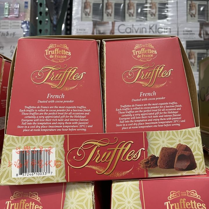 Costco/ Sam MM truffle French Joe Truffettes Defies truffle chocolate ...