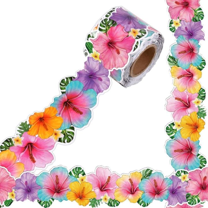 Bulletin Board Borders For Classroom Decorations, Summer Tropical ...