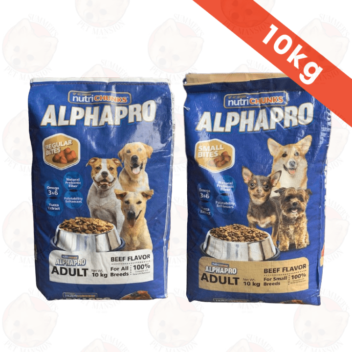Nutri Chunks ALPHAPRO Adult Dog Food (10kg) | Lazada PH