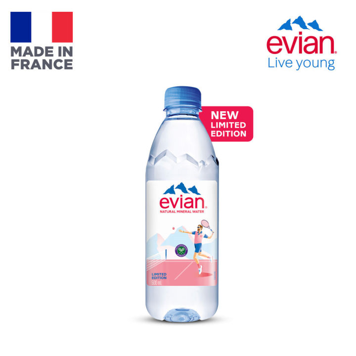 EVIAN Natural Mineral Water 500ml Limited Edition | Lazada PH
