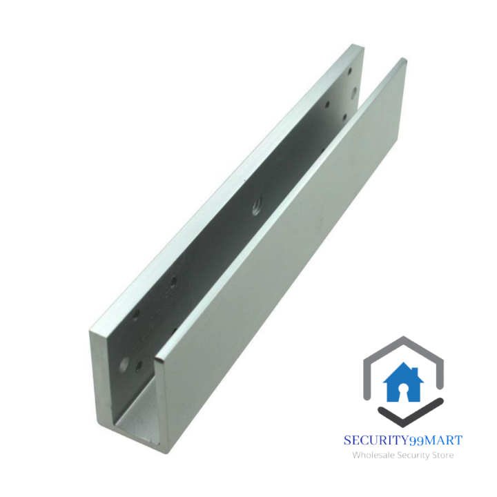 U1-600 Door Access U-Type 600lbs EM Lock Bracket For Glass Door | Lazada