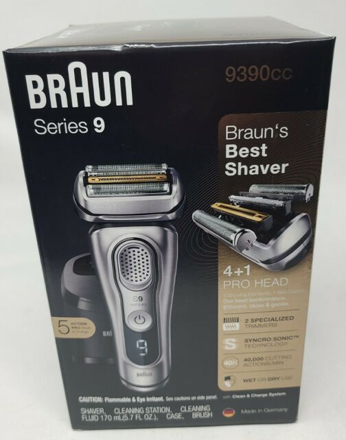 Braun Electric Razor for Men, Series 9 9390cc, Precision Beard Trimmer ...
