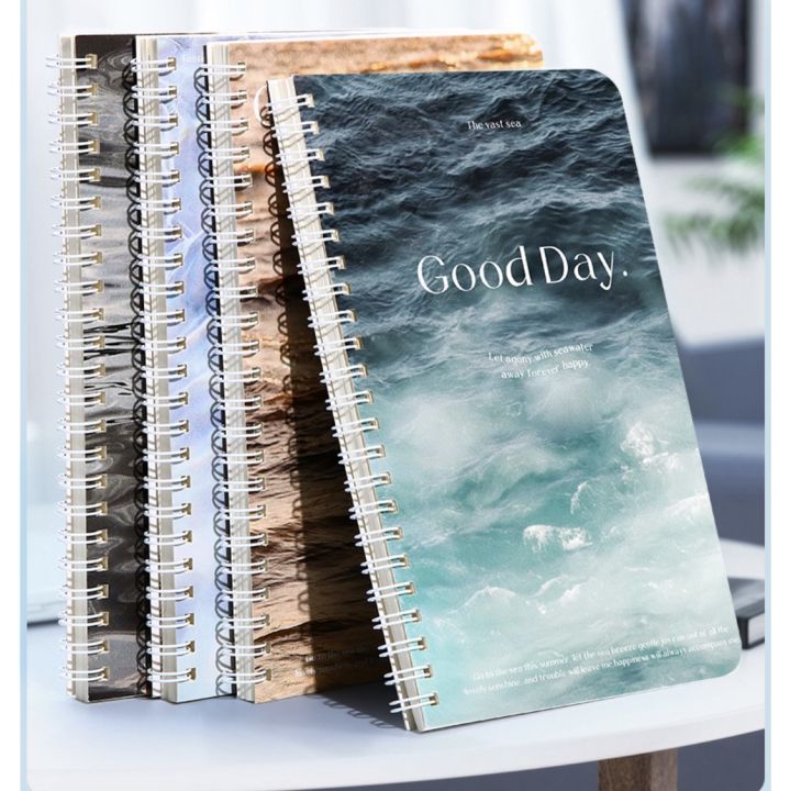 A5 Random Design A5 Notebook 60 Sheets Spiral Book Painting Design ...
