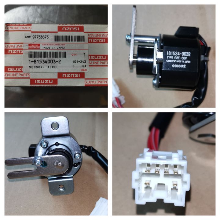 GM Automotive Accelerator Sensor For ISUZU 6HK1 (1-81534003-2 ...