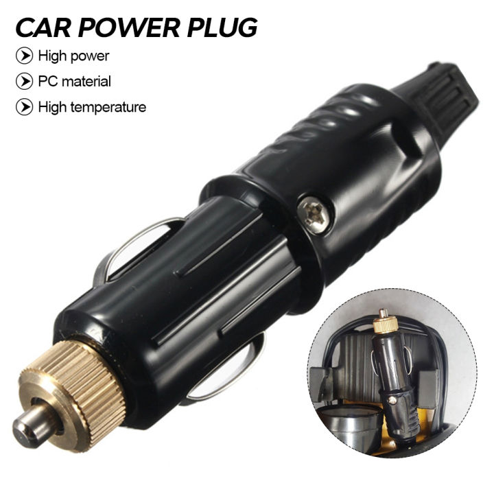 HK Universal DC 12/24V 180W 15A Car Lighter Replacement Power Plug ...
