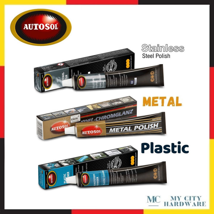 ☚AUTOSOL Metal Polish Rust Remover Chrome Cleaner Stainless Steel ...