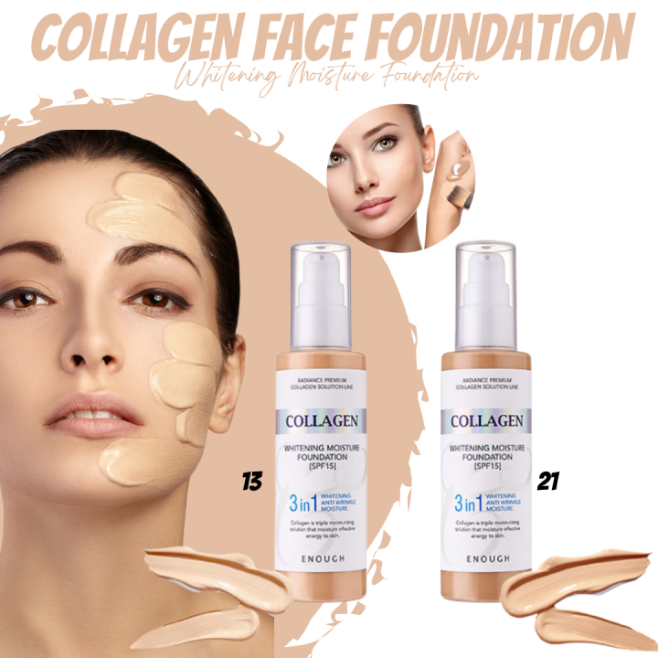 [Original] Collagen whitening foundation - A collagen whitening ...