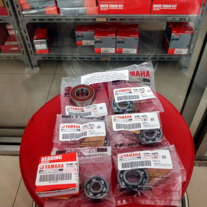 Bearing rasio full set Nmax Old - Nmax New - Aerox Old - Aerox New ...