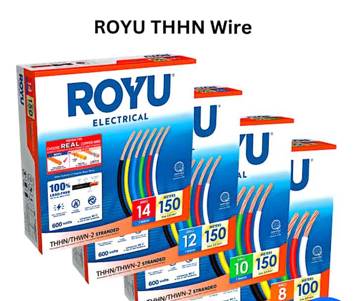 ROYU THHN / THWN 7 Stranded wire (#14, #12, #10, #8) 150MTR/75MTR. SOLD ...