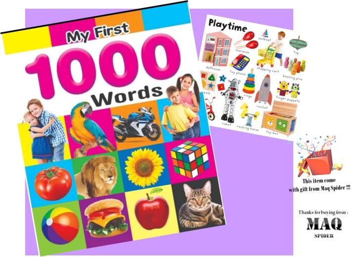 My first 1000 words for kids english book buku 1000 perkataan pertama ...