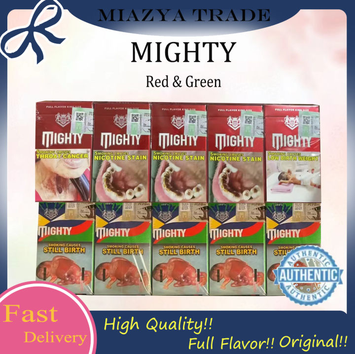Mighty Red Hard Pack and Menthol Flag Green Detergent Original | Lazada PH