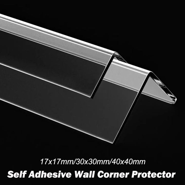 CHIN Self Adhesive Wall Corner Protector Clear Universal Wall Edge ...