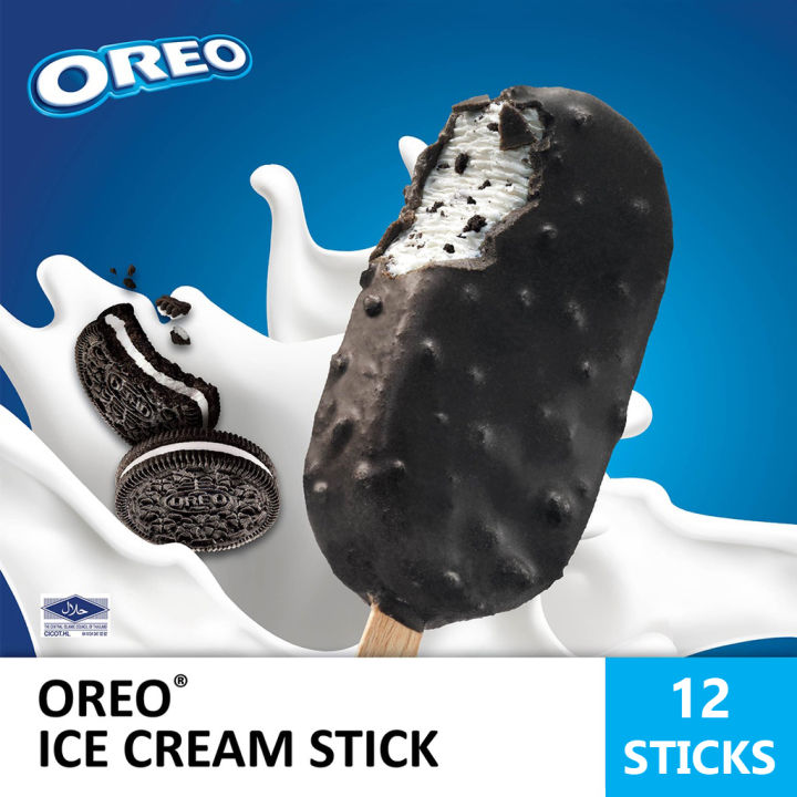Oreo Stick Ice Cream 12 Sticks 60g Each With Free NestlÉ Cooler Bag Lazada Singapore