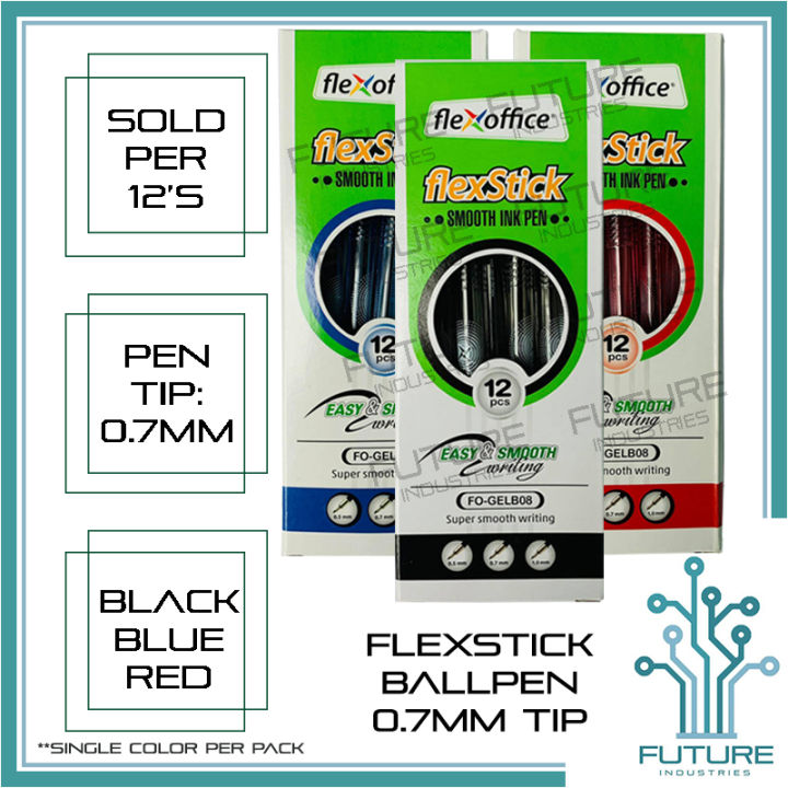 Ballpen FlexStick Brand Flex Stick Flexstick Flexoffice Smooth Ink ...