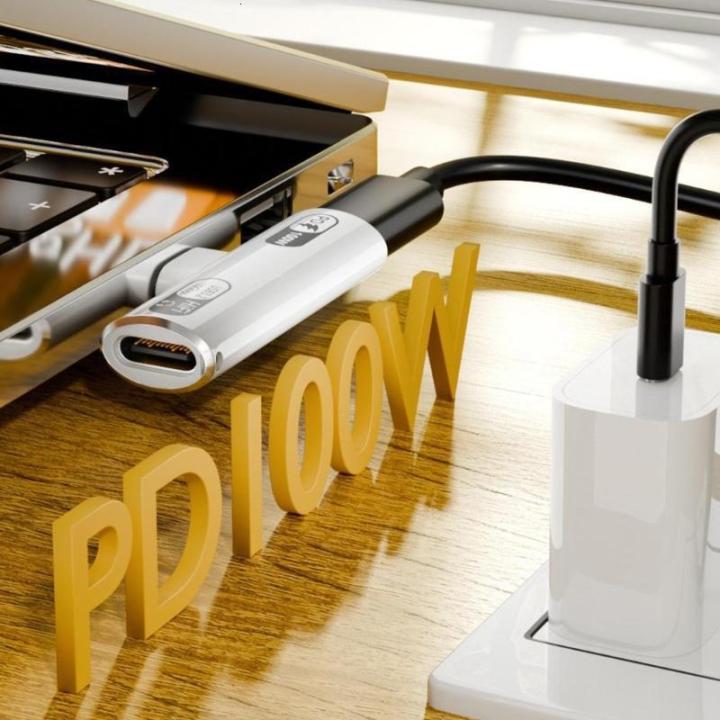 Double Type C Auditory And Charging Adapter 10Gbps Double Type C Port ...