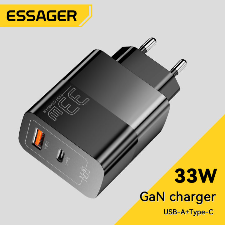 Essager Bộ Sạc Nhanh USB Type C Bộ Chuyển Đổi Tiện Dụng Mini Cổng Kép ...