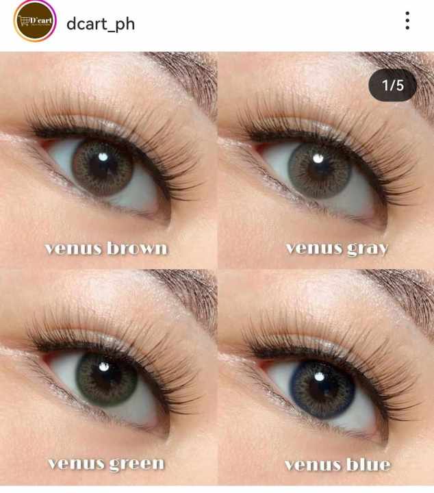 Venus Contact Lens Collection | D'cartPH | Lazada PH