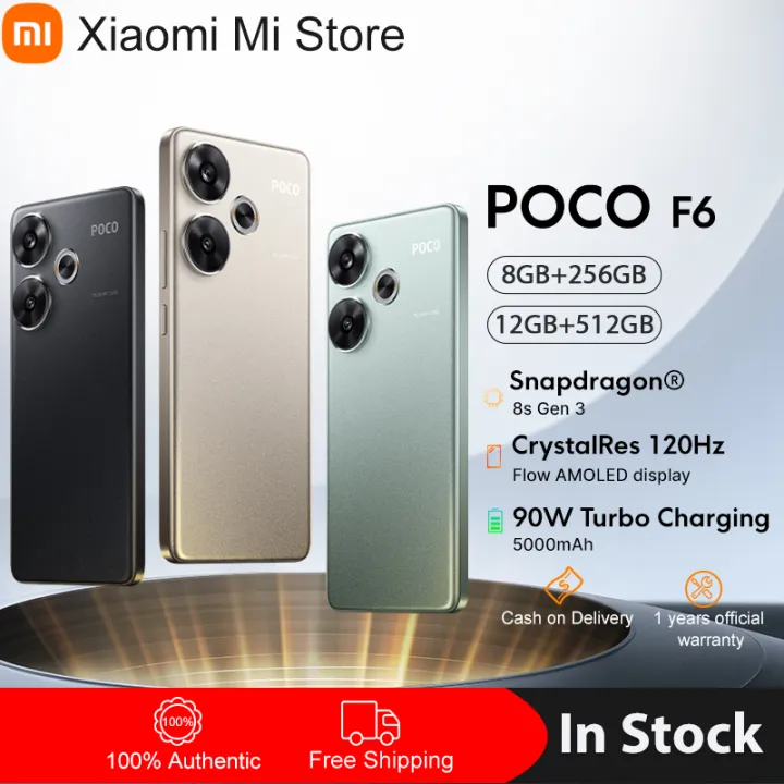 [New Arrival] POCO F6 Smartphone Snapdragon® 8s Gen 3 Global Version ...