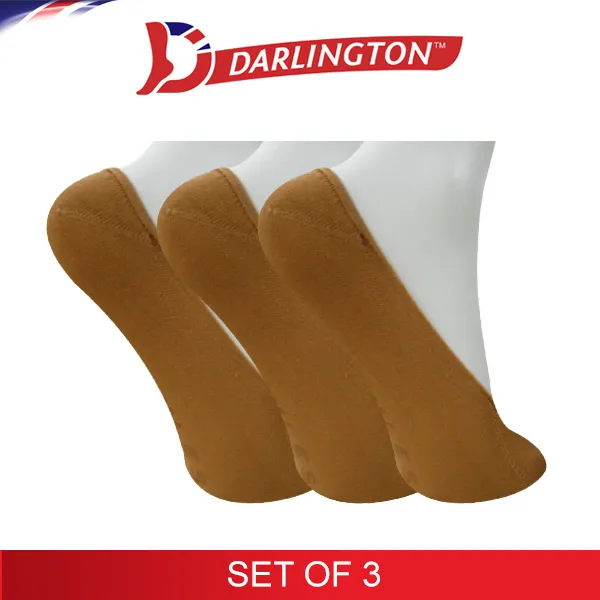 Darlington ladies casual cotton seamless foot cover sp01 set of 3 ...