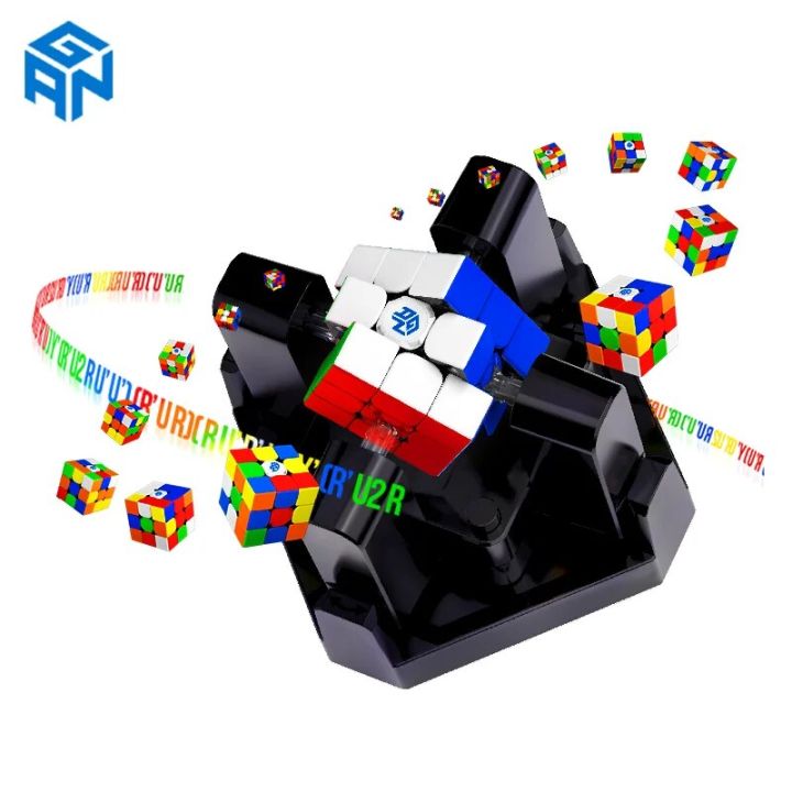 GAN Cube Robot Puzzle 3X3x3 Recovery Helper Machine Bluetooth ...