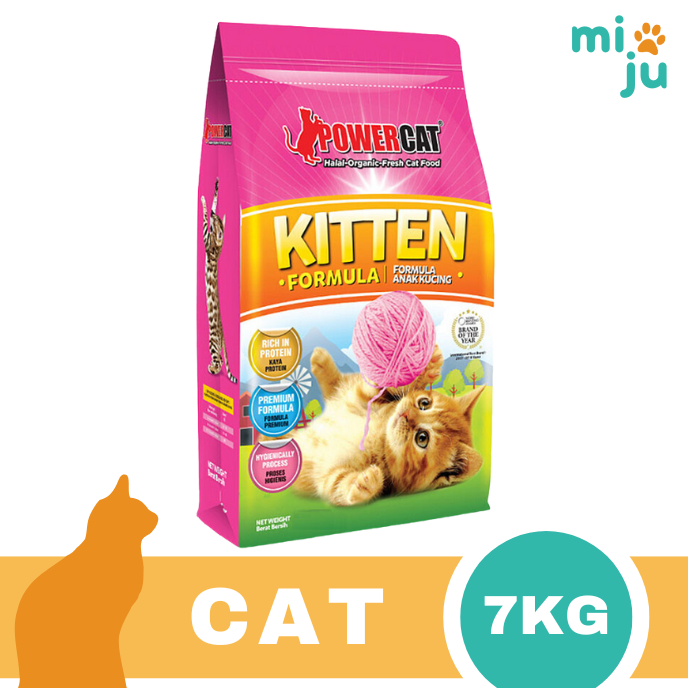 PowerCat Kitten 7kg - Organic Dry Cat Food | Lazada PH