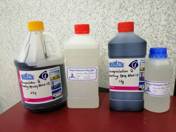 Encapsulation and potting epoxy black C5(2:1) | Lazada