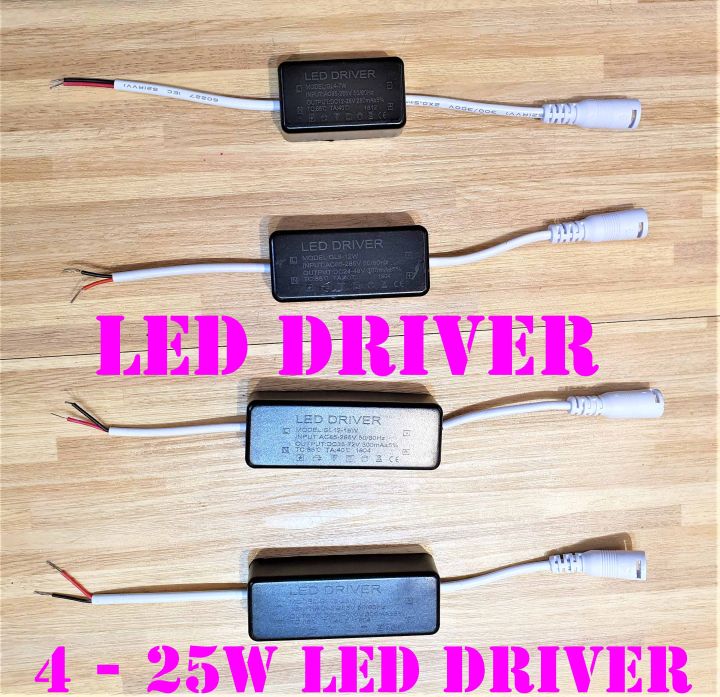 LED DRIVER 6W/12W/18W/24W LED Driver 300mA 3 colors LED Driver Tricolor ...