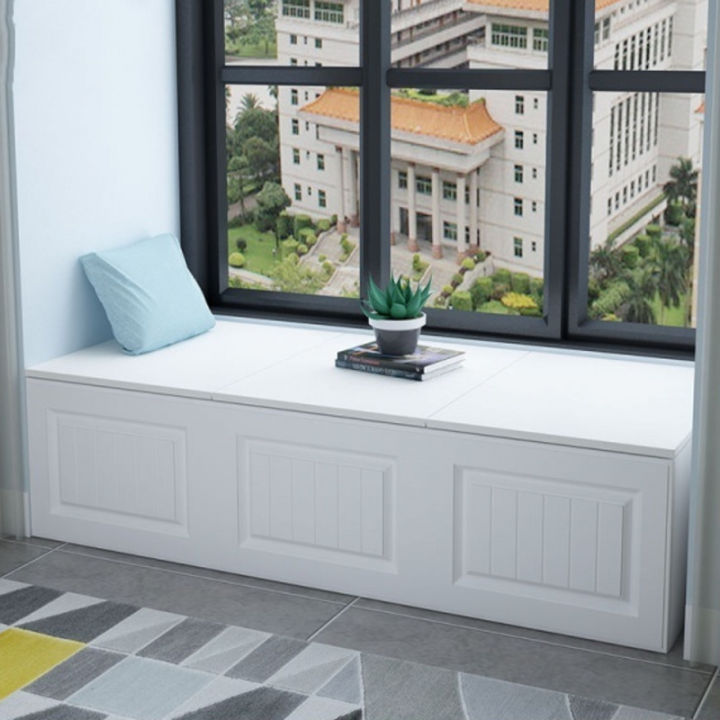 Customizable European-style Bay Window Cabinet With Door Open Bedroom ...