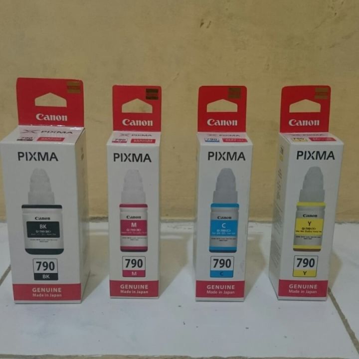 Tinta Canon PIXMA GL-790 Original - 1 SET G1010/G2010/G3010/G4010 ...