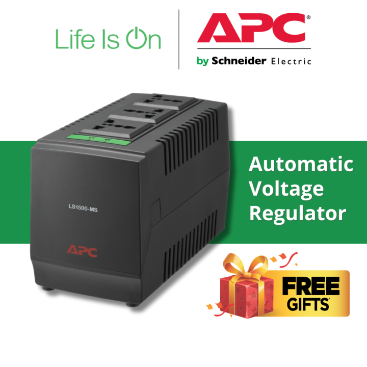 APC LS1500-MS (1500VA/750 W) Line-R AVR, 230V, Automatic Voltage ...