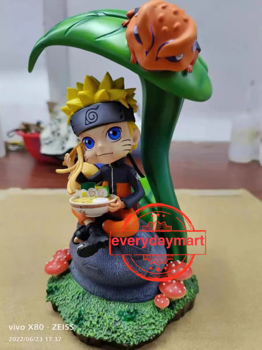 NARUTO💥CHILDHOOD NARUTO UZUMAKI ENJOYING RAMEN💥ACTION FIGURE TOYS ...