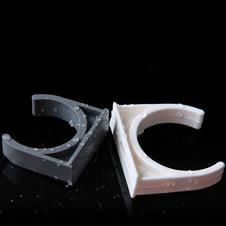 【Small Tools】 20/25/32/40/50mm PVC Pipe Clamps U-Type Plastic Pipe Clip ...