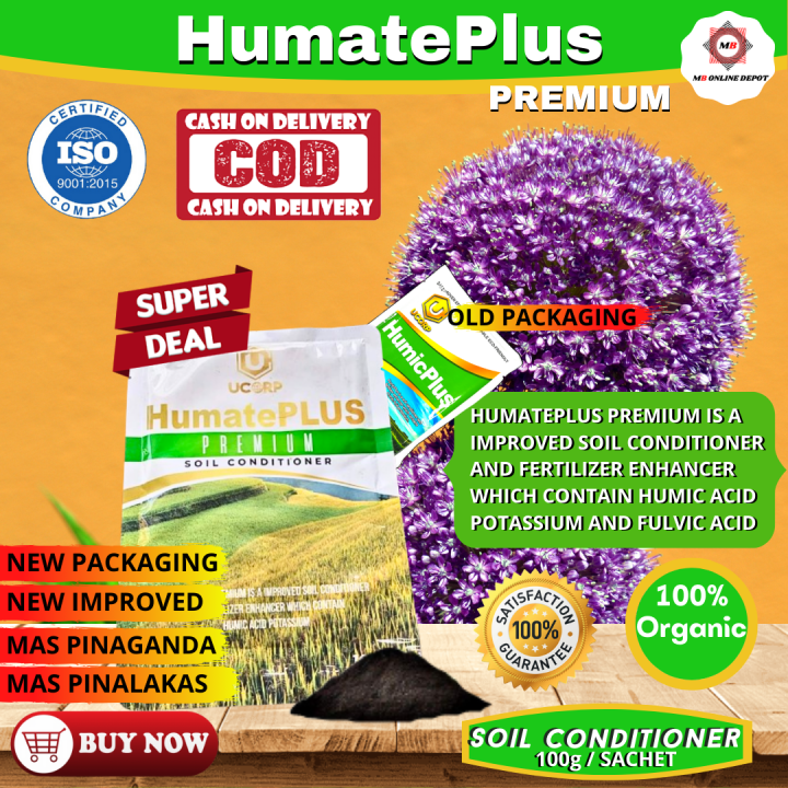 HUMATE PLUS BESTSELLER (100 GRAMS) HUMATEPLUS PLANT SOIL FERTILIZER ...