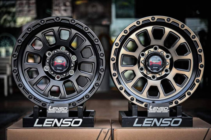 ล้อแม็ก Lenso ออฟโรด สวย สปอร์ ทนทาน ขอบ 18 รุ่น MAX12, Mx-TYRANT, MX ...